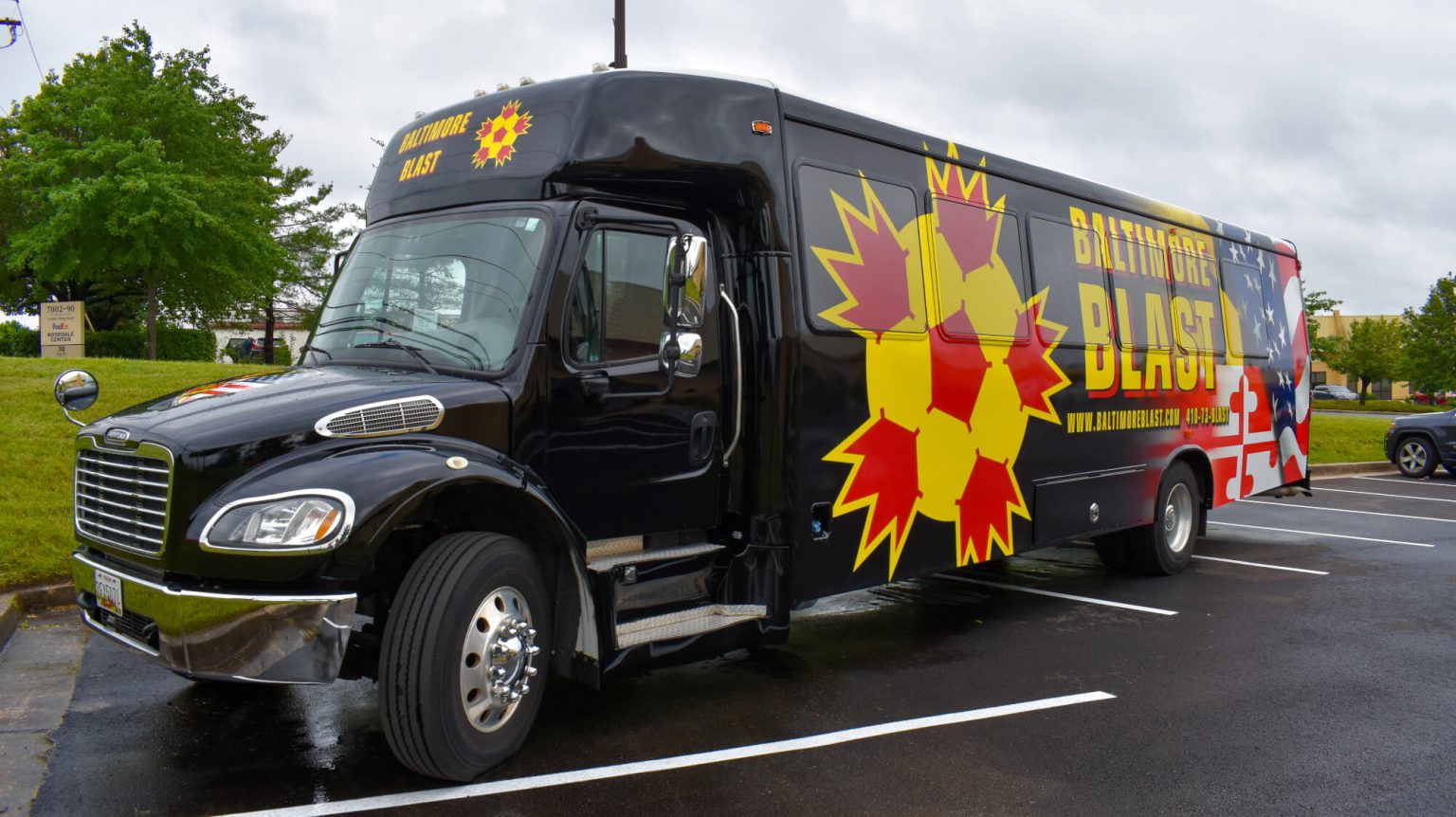 Request The Blast Bus | The Baltimore Blast