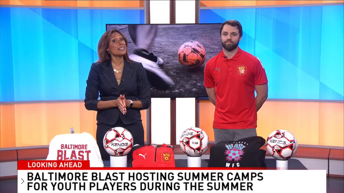 Fox45 | Baltimore Blast Hosting Summer Camps for Youth | The Baltimore Blast